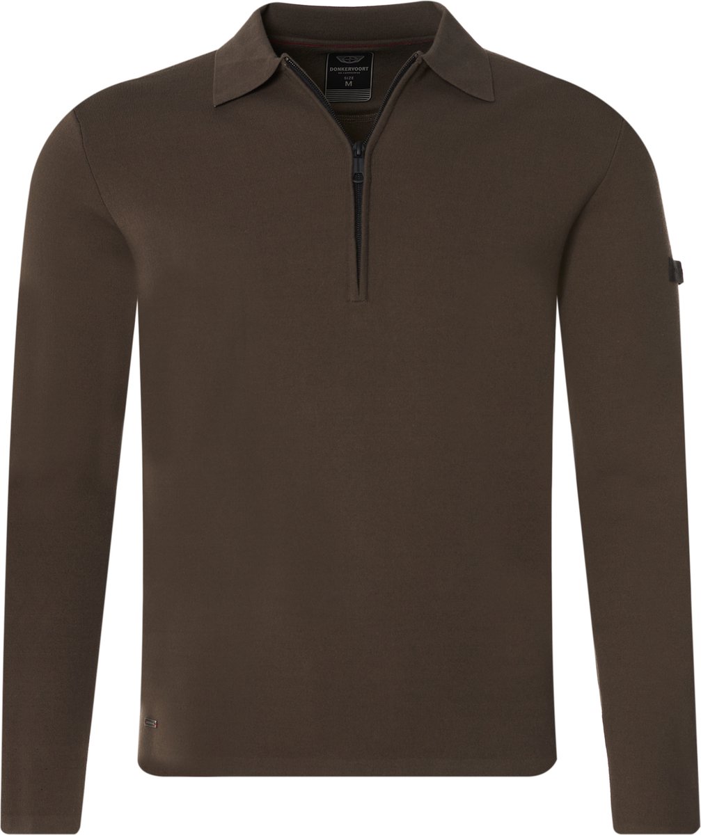 Donkervoort Polo Heren lange mouw | bol.com