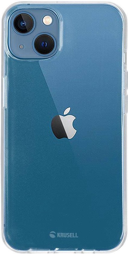 Krusell SoftCover Apple iPhone 13 Mini - Transparent | bol.com
