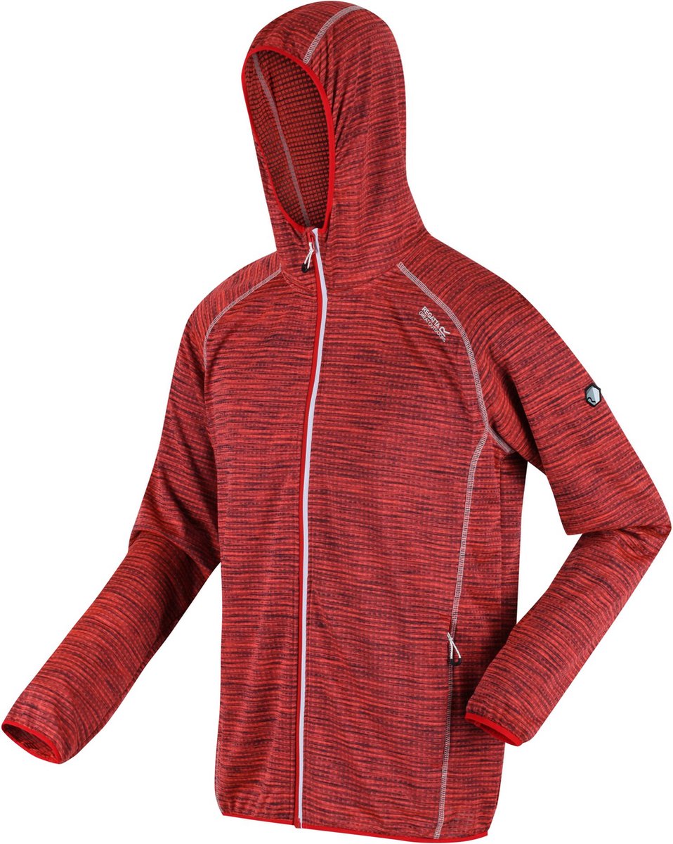 De Regatta Yonder fleece met volledige rits - heren - met capuchon ...