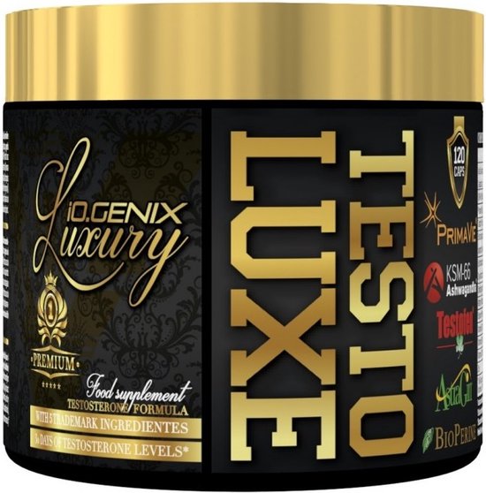 Testoluxe Io Genix MVP Series 120 Caps - Testosteron Booster ...