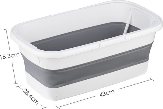 Multifunctionele Opvouwbaar Wasmand Siliconen - Emmer/Wasmand/Afwasbak ...