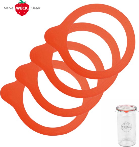 Weck Originele Ringen 54 x 67 cm - 4 Stuks | bol