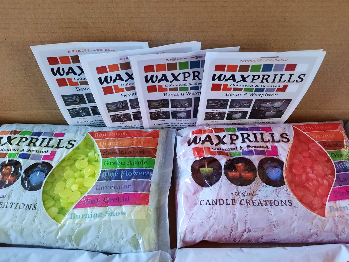 wax prills | Paraffine met Geur en Kleur | Kaarsen maken | Lente | bol.com