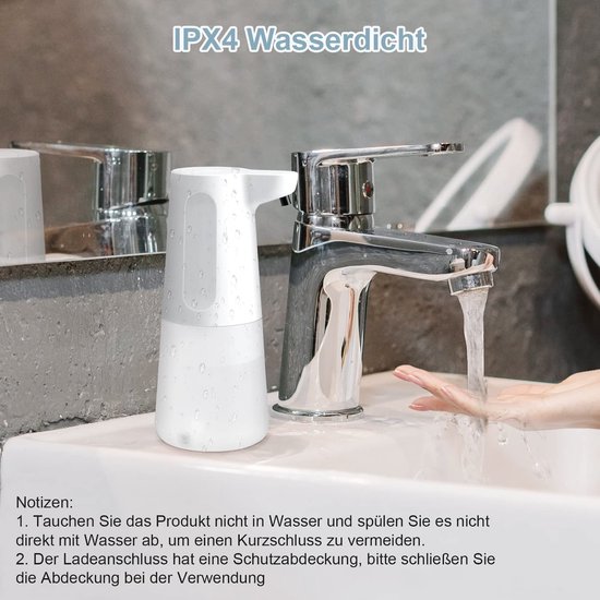 Automatische Zeepdispenser – Elektrische Zeepdispenser - No Touch Zeep ...