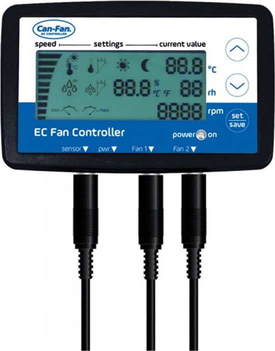 Can Fan LCD EC Fan Controller | bol