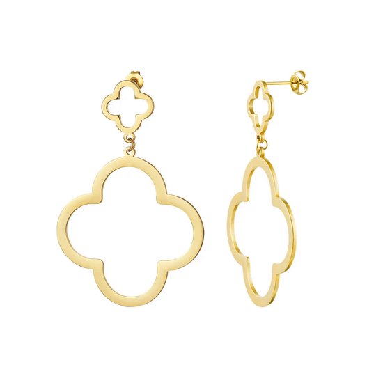 Oorbellen Open Klaver - klavertjes | bol.com