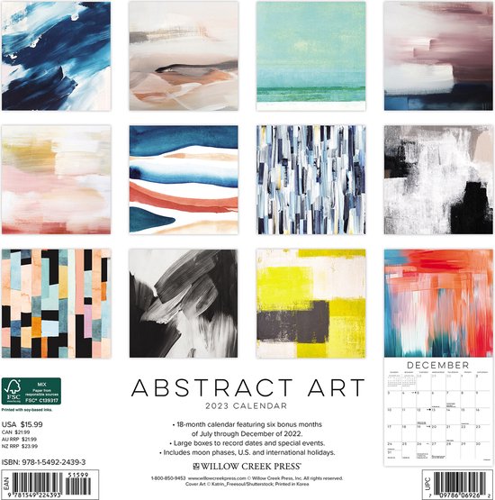 Abstract Art Kalender 2023 | bol.com
