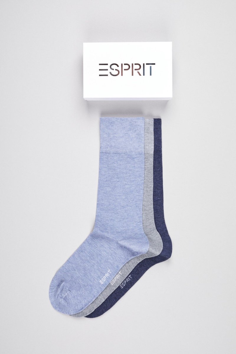 Esprit Solid Mix 3 Pack versterkt kort zonder patroon ademend dun effen ...