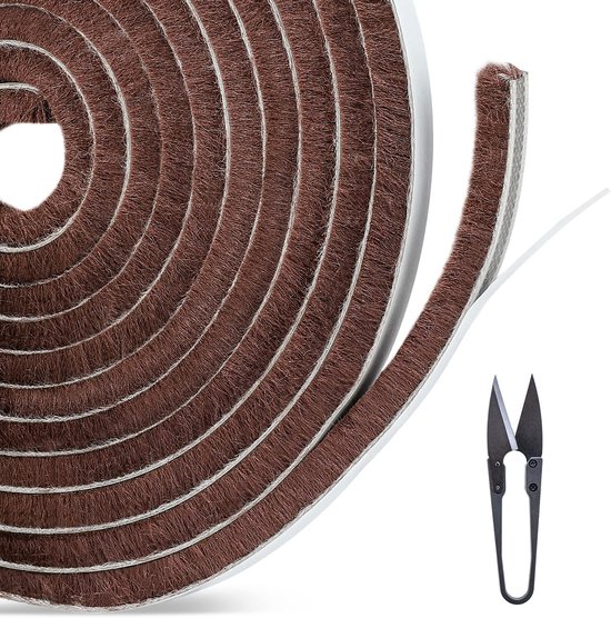 Deurafdichting tochtstrip voor deuren – tochtstopper - Tochtband voor ...