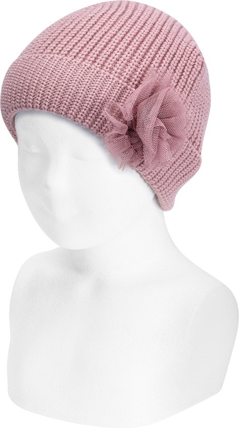 Cóndor Muts Tule Bloem | 50.038.011 | Oud Roze | 3-6 jr | maat M | bol.com