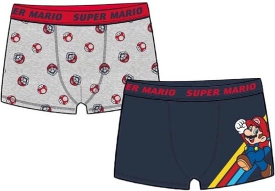 Nintendo Super Mario set 2 boxer | bol