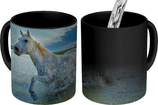 Mug Magique - Photo sur Tasses Chauffantes - Tasse à Café - Cheval ...