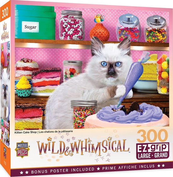 Katten in de cake shop (XXL puzzel 300 stukjes) | bol.com