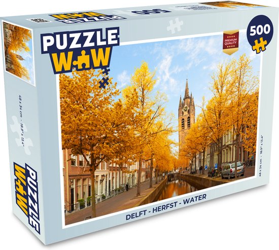 Puzzel Delft - Herfst - Water - Legpuzzel - Puzzel 500 stukjes | bol