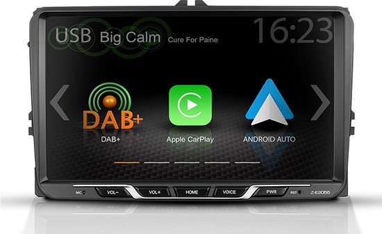 Zenec Z-E2055 - Pasklare autoradio - Volkswagen Golf - Seat - Skoda ...