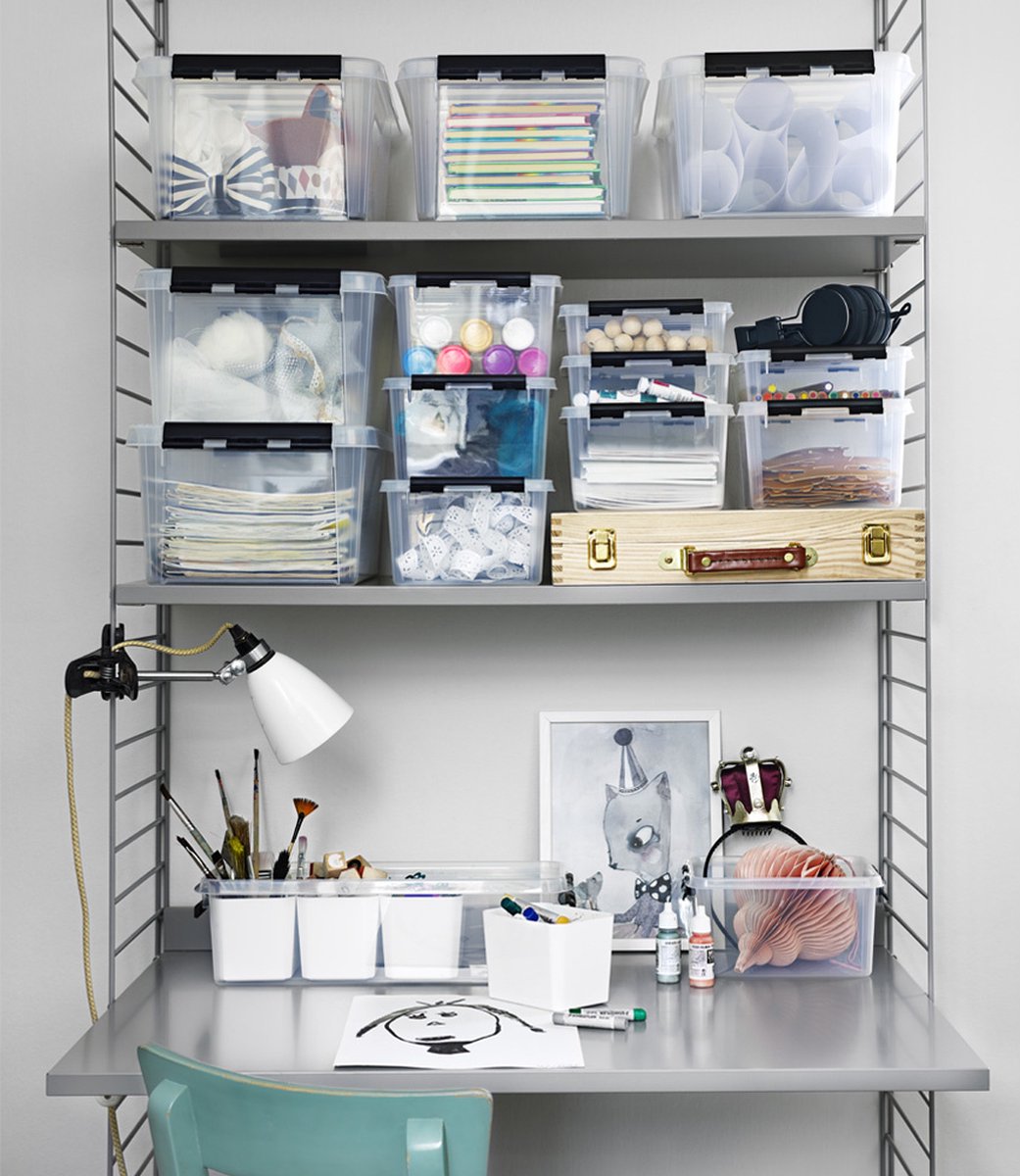 Orthex - SmartStore Colour 15 Storage Box with Inserts 14 liter | bol.com