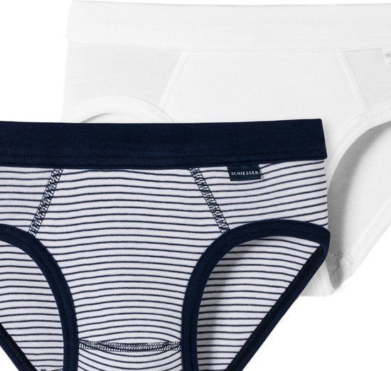 Schiesser Jongens sportslips / onderbroek 6 pack Kids Boys fijnrib ...
