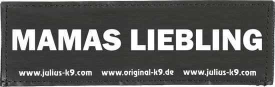 Julius-K9 label - Mamas liebling (50mm x 160mm) | bol