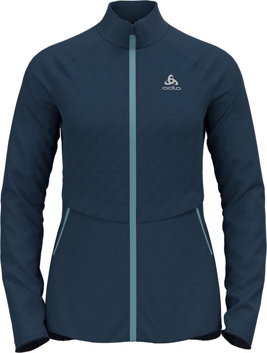 Odlo Sesvenna Hybrid S-Thermic - Blue wing teal - Maat Damen_XS | bol.com