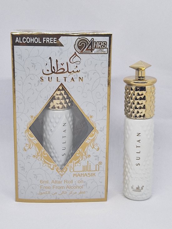 Sultan - 6ml roll on - Manasik - Alcohol Free | bol.com