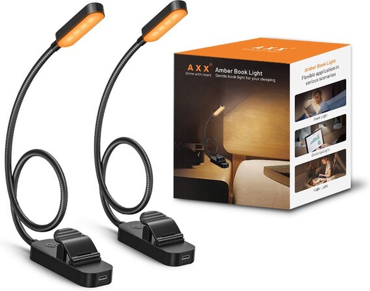 Leeslamp Met Dimfunctie - Set Van 2 Stuks - Voor Bureau en Bed ...