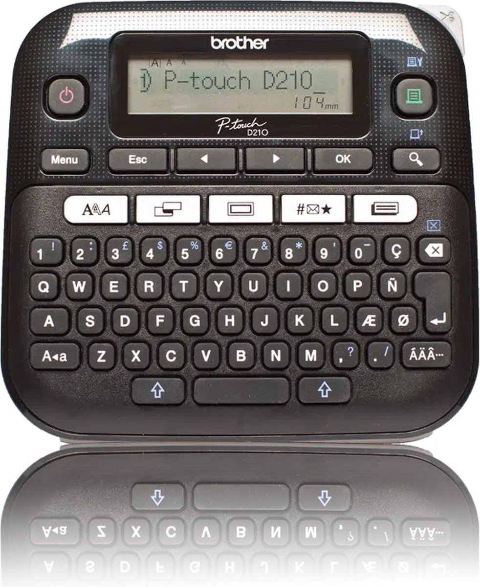Brother P-touch D210 zwart | bol