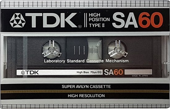TDK SA 60 Super Avilyn Cassette (Vintage 1983) | bol