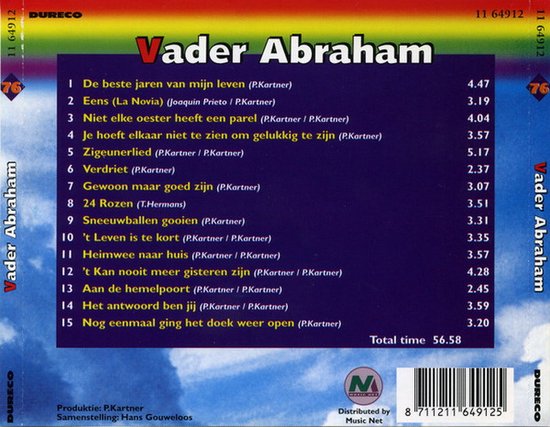 Vader Abraham - Vader Abraham 04 76deel, Vader Abraham | CD (album ...