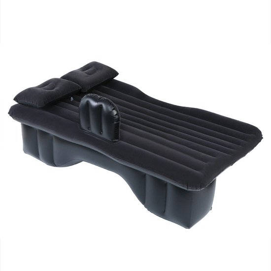 Opblaasbaar Bed Auto - Luchtmatras Auto - Opblaasbaar Bed met Kussens - met... | bol