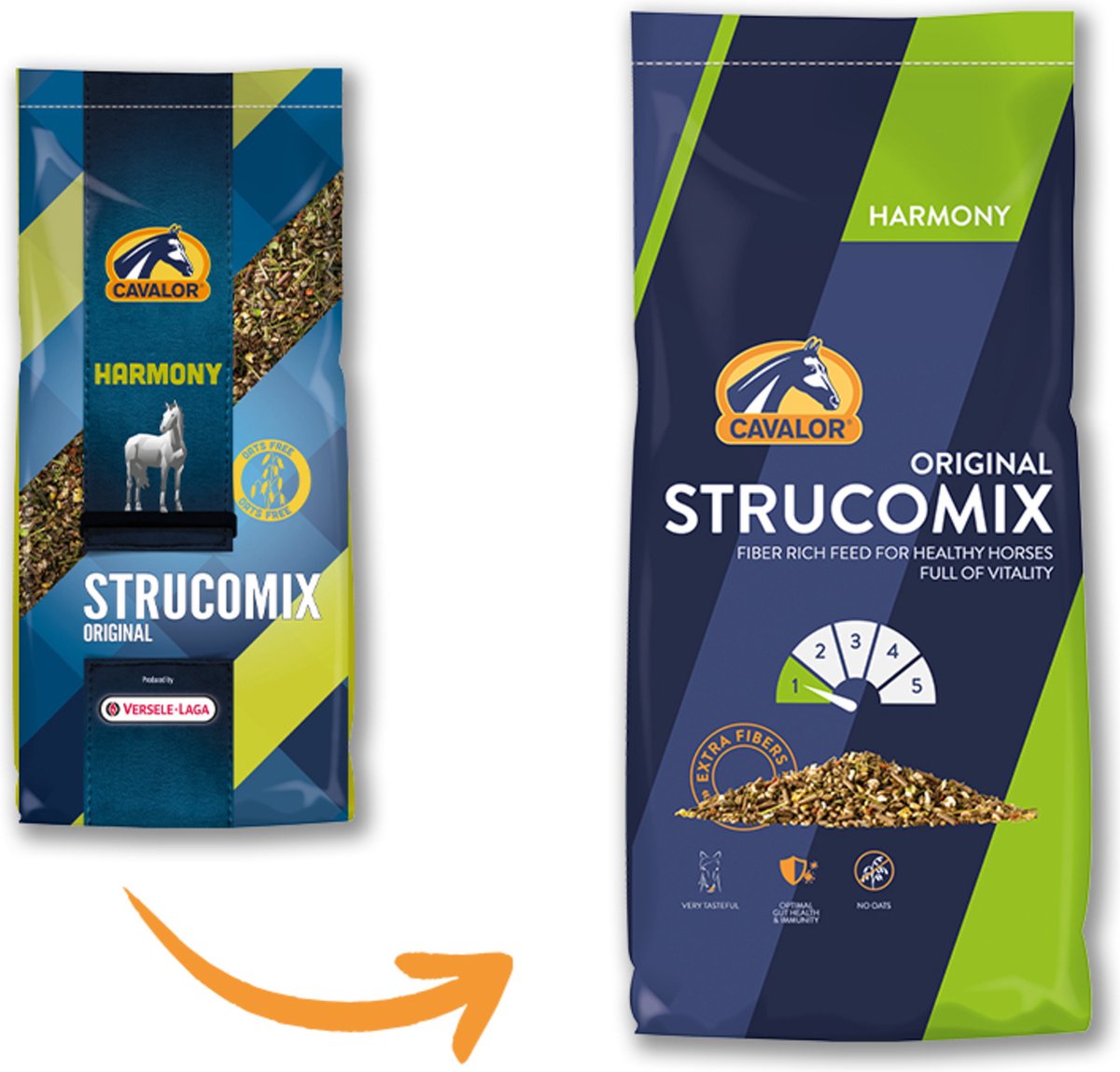 Cavalor Strucomix Original - Paardenvoer - 15 kg Harmony | bol.com