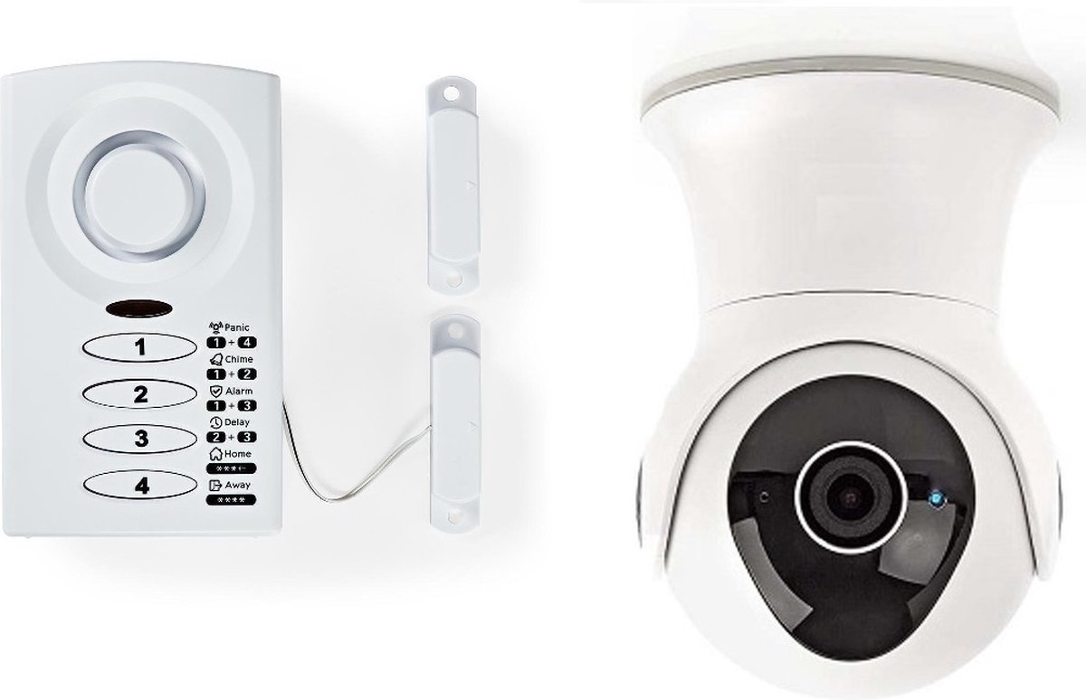Beveiligingscamera - Binnen & Buiten - Draai Kantel Zoom - Waterdicht - Beweging /... | bol.com