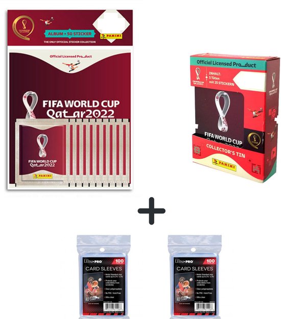 Panini FIFA World Cup Qatar 2022 Stickers Pocket Tin Starter Set | Games | bol.com