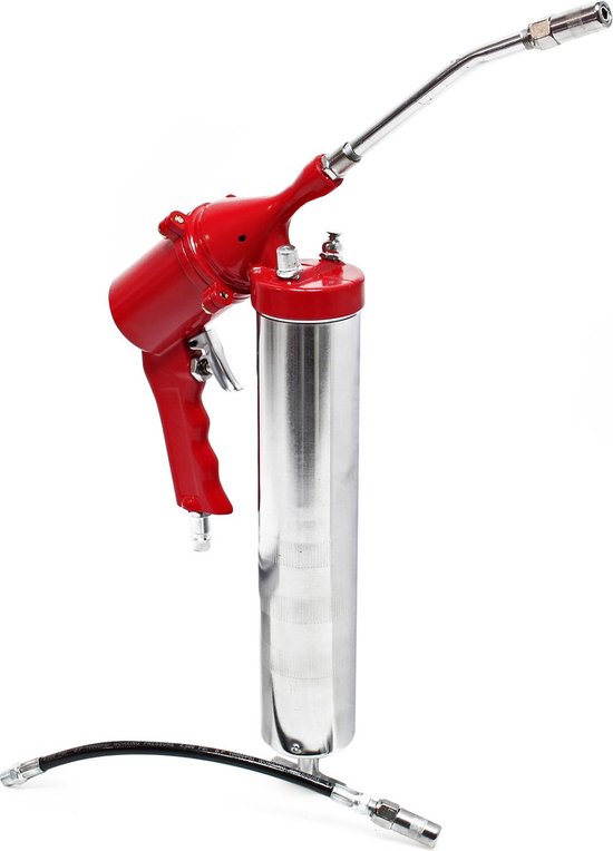 Pneumatische vetspuit met 400 cm³ tank en 4-6 bar nauwkeurig smeren ...