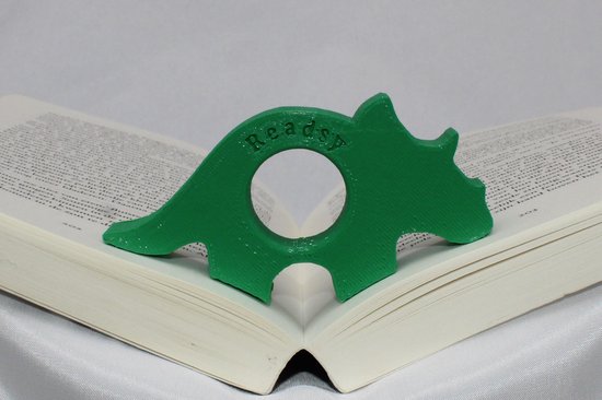 READSY – Leesring – Dinosaurus – Diameter 2,5 cm – Medium – Groen ...