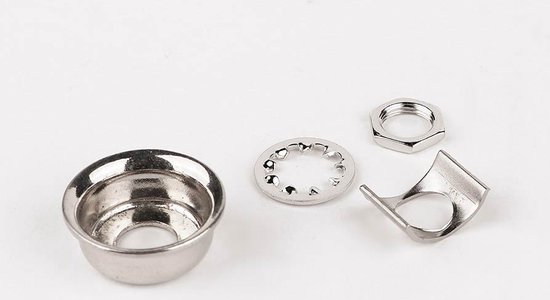 Fender Telecaster® Jack Ferrule Cup - Chroom Upgrade | bol