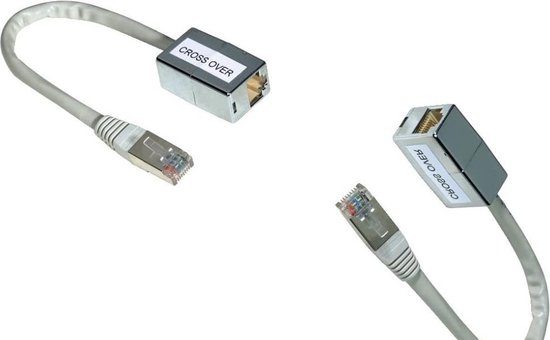 Skymaster Cat5e Cross-over-Adapter 8P8 °C, stekker – Koppeling | bol