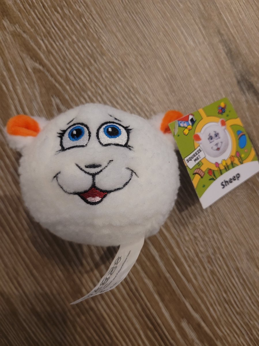 Knuffel schaap - rond - kleine knuffel | bol.com