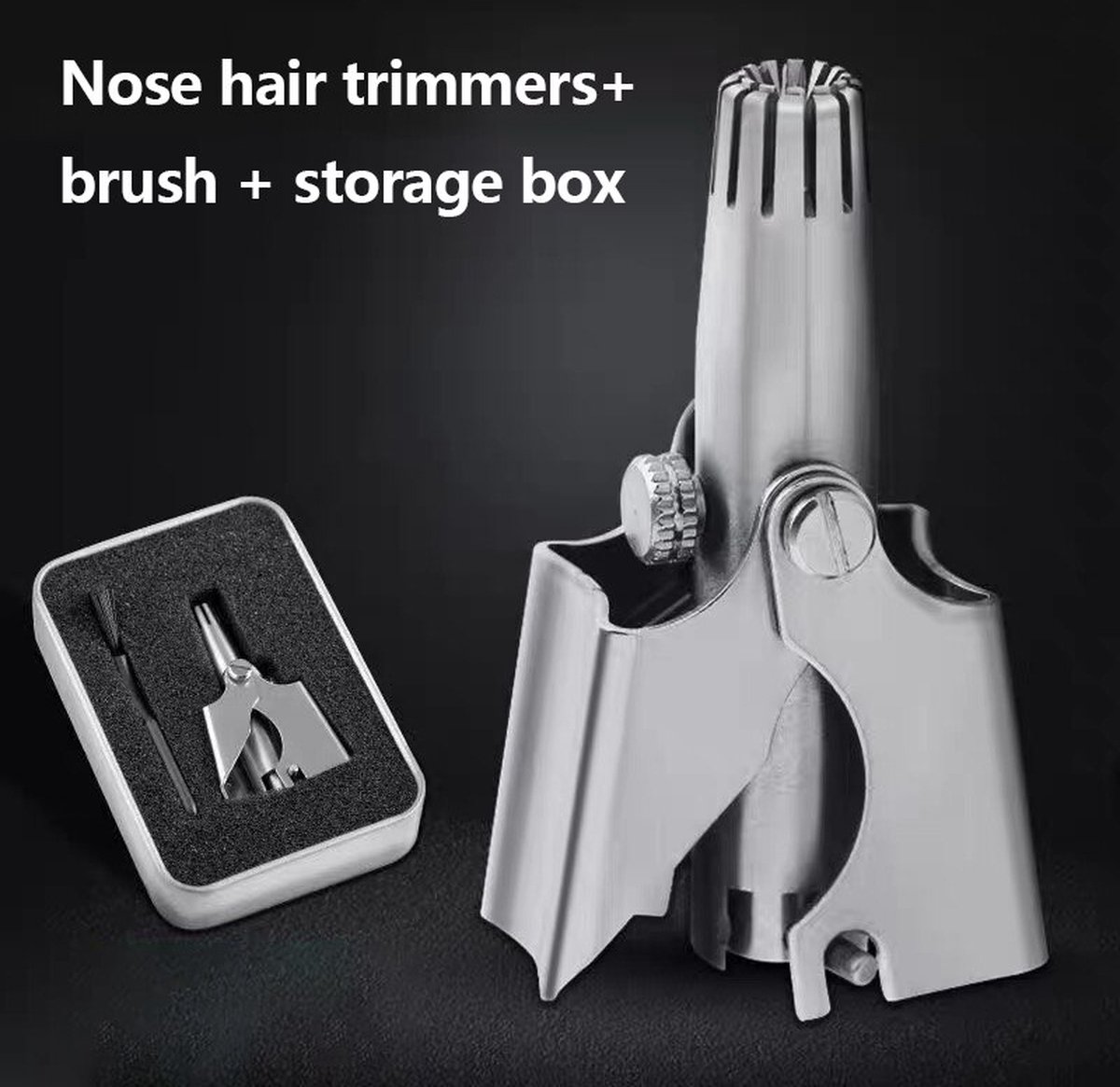 Luxe Hand Neustrimmer - Opbergdoos - Schoonmaakborstel - Trimmer ...