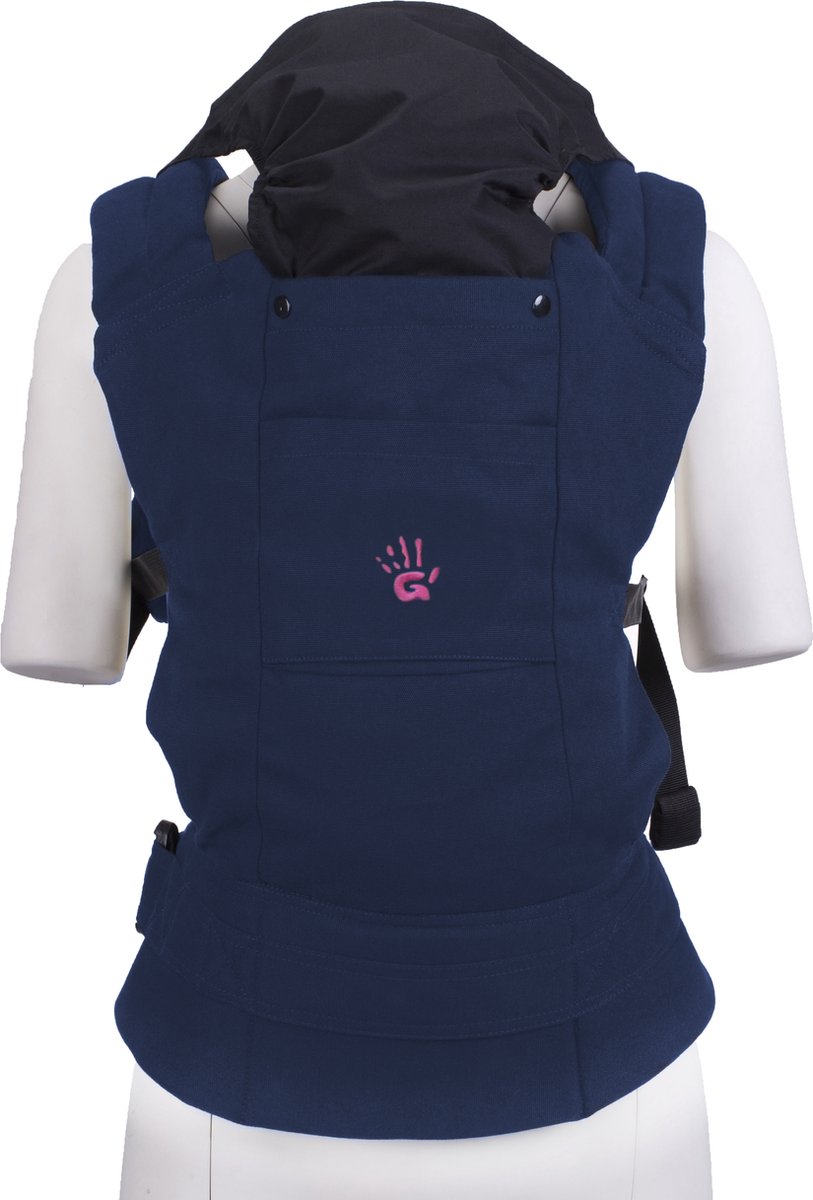 Ergonomische draagzak baby - Blauw - Babydrager - Buikdrager en ...