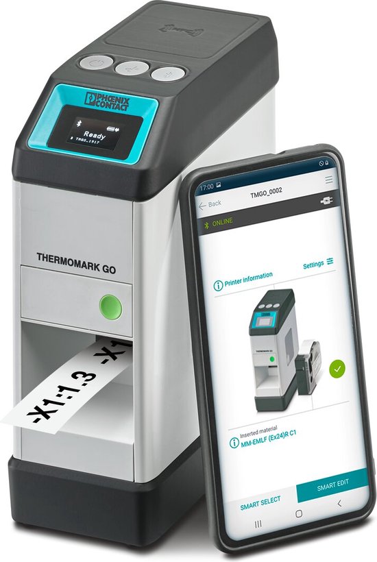 Phoenix Contact THERMOMARK GO SET Thermotransferprinter | bol