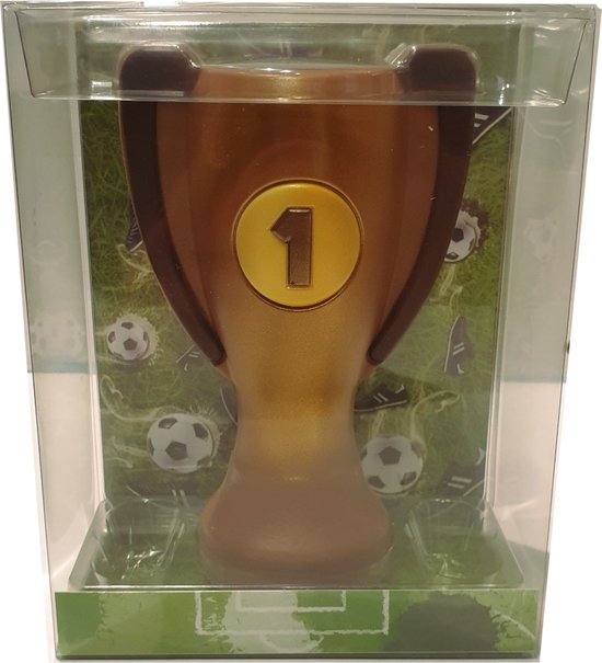 Chocolade 'Number One' trofee in giftbox - 16cm | bol.com