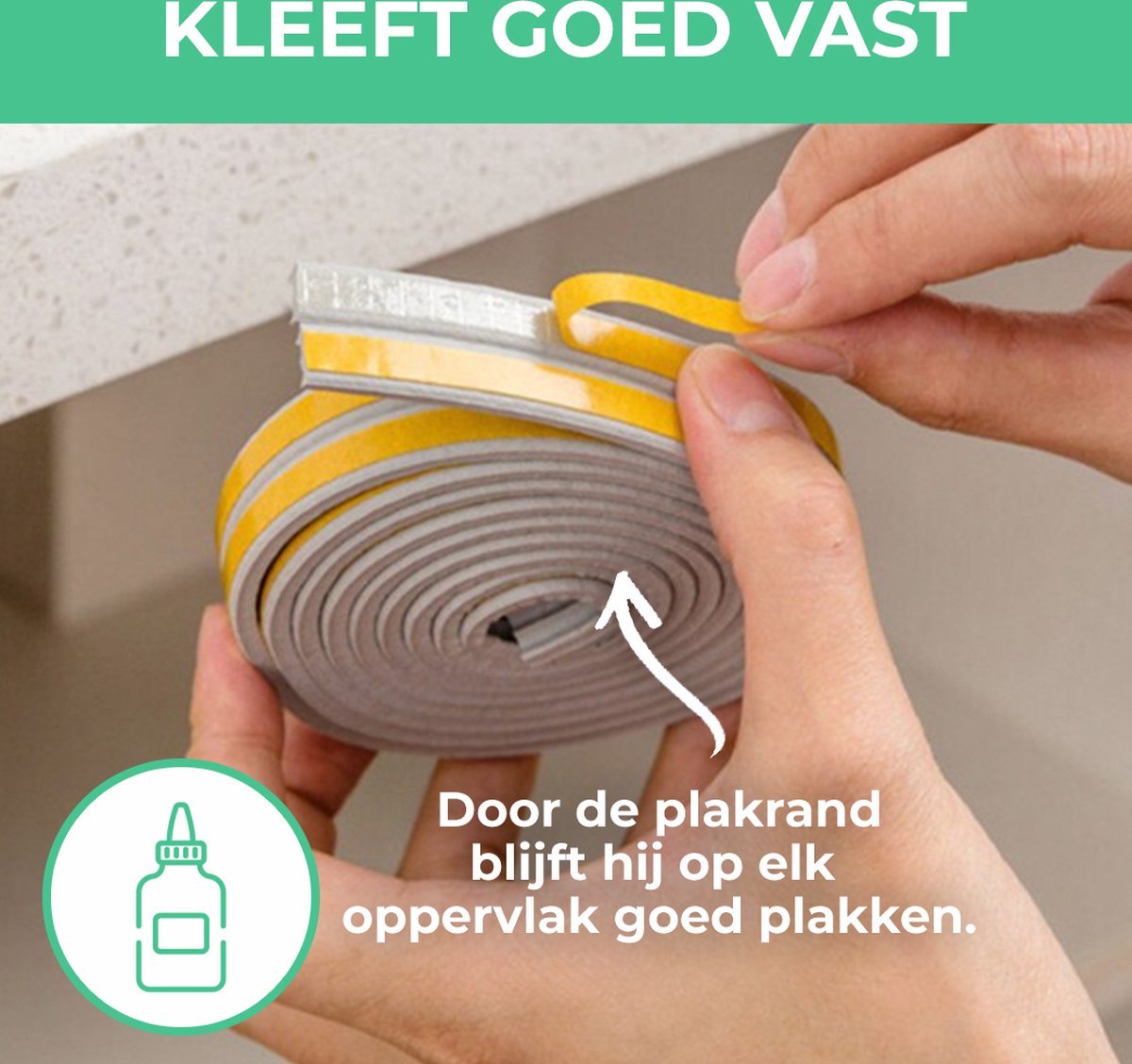 Tochtband Premium - Extra goede kwaliteit - 15 meter - Tochtband ...