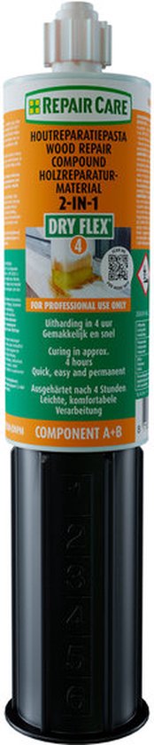 Repair Care DRY FLEX 4 - houtreparatie 2-in-1 - 180 ml koker | bol