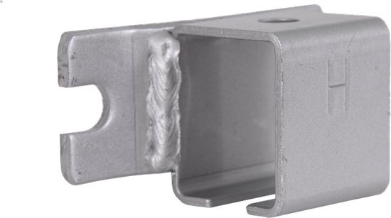 Henderson 9/290 schuifdeurbeslag 290 raildrager wand open staal voor ...