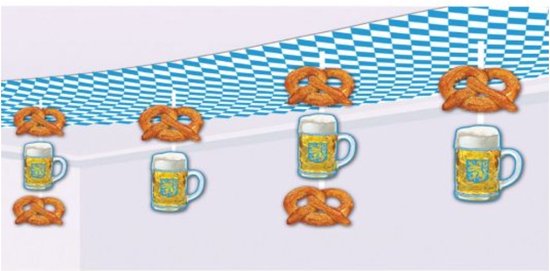 Plafondecoratie Bierfeest, Oktoberfest, Verjaardag, Themafeest. | bol