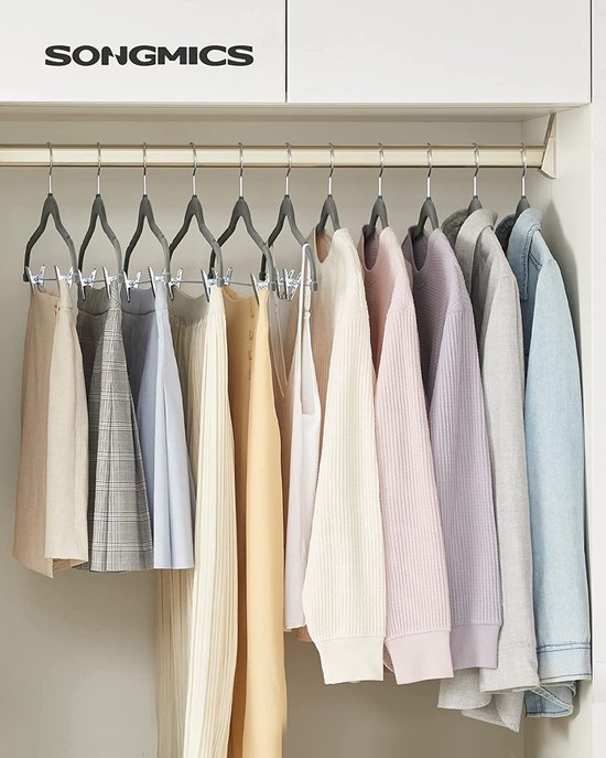 Kleding hangers set – clothes hanger set | bol.com