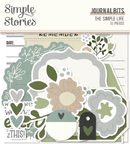 Simple Stories - The Simple Life Journal Bits (18819) | bol