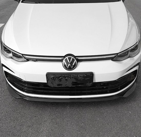 Volkswagen Golf 8 MK8 R Line Cup Spoiler Voorspoiler Splitter Lip ...