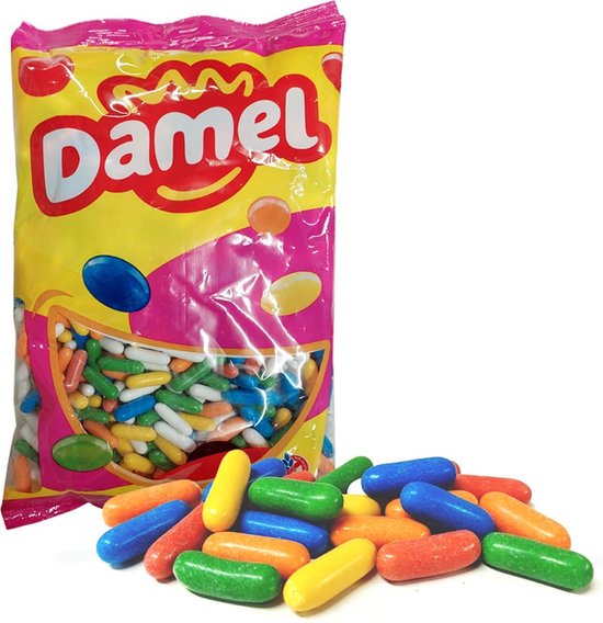 Damel Kleurendropstaafjes - 1 kilo | bol