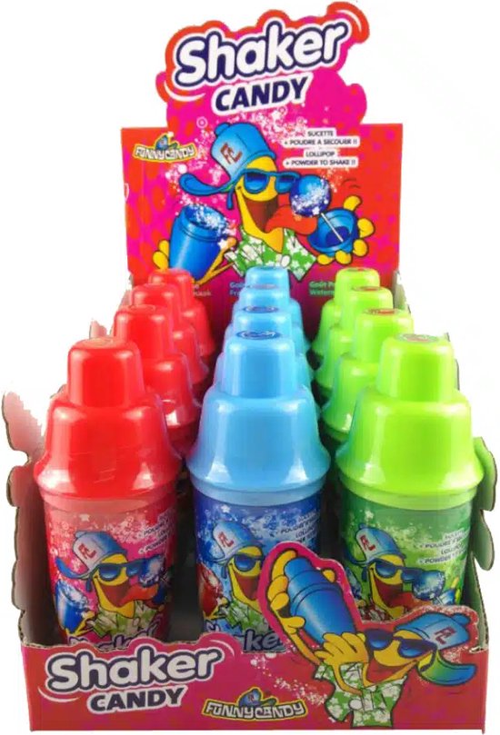 Funny Candy Shaker Candy - 12 x 35 Gram | bol